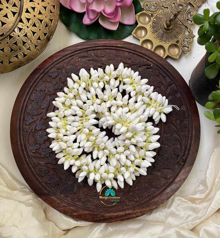 Jasmine String - Real Look like Malli Poo/Jasmine Flower/Mallepuvu ...